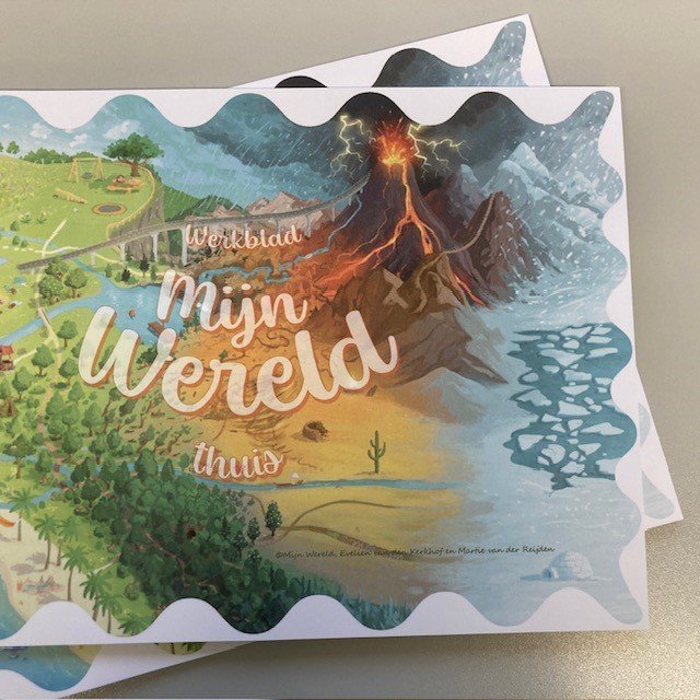 Blok met werkbladen voor therapeuten die al over materiaal beschikken ...